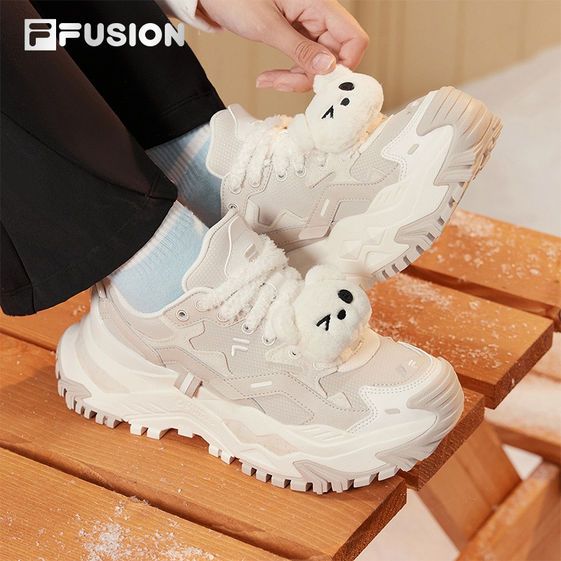 [NEW Release] FILA FUSION Bear BIANCO Platform Sneakers Women | Shopee ...