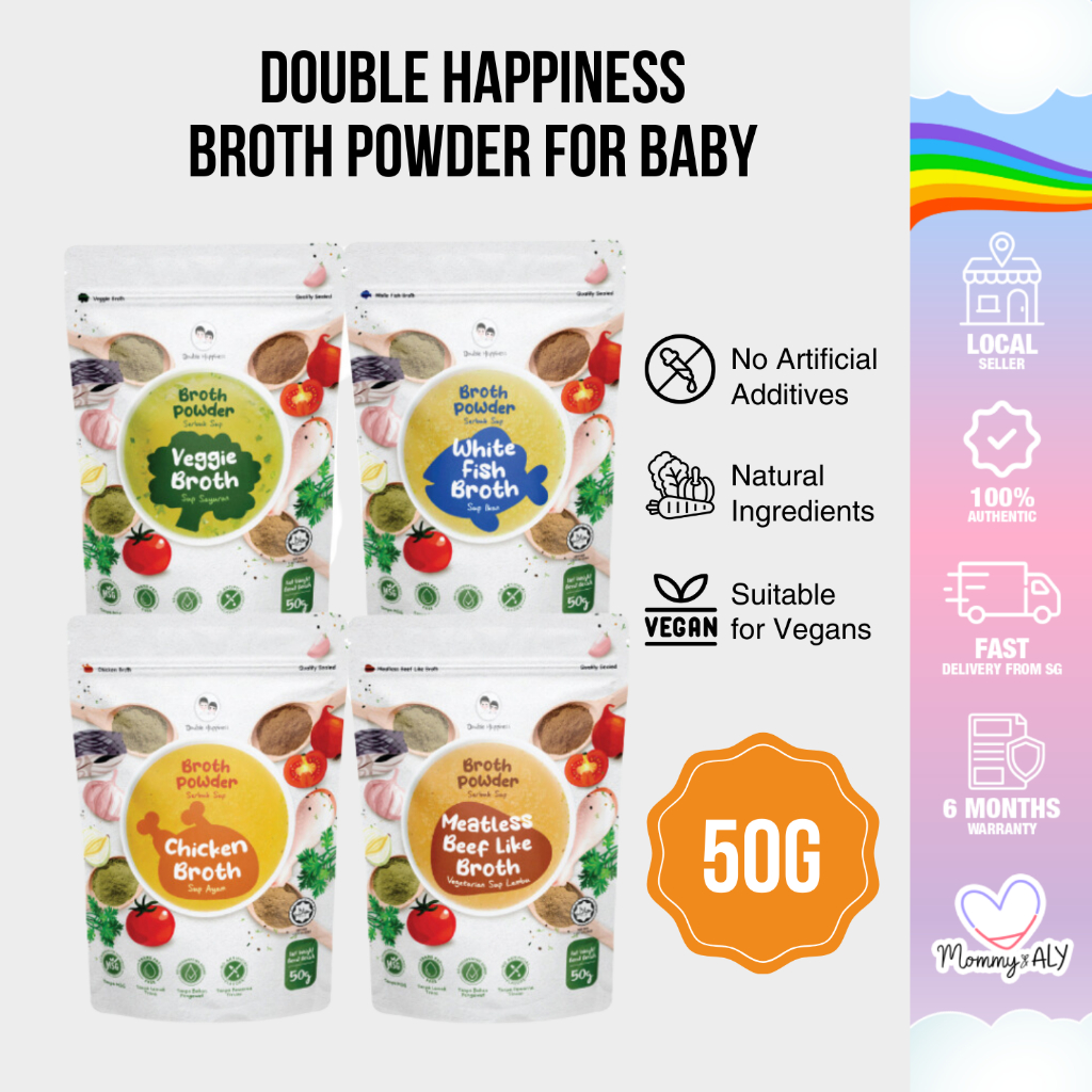 Double Happiness Broth Powder 50g - 18Months+ | Shopee Singapore