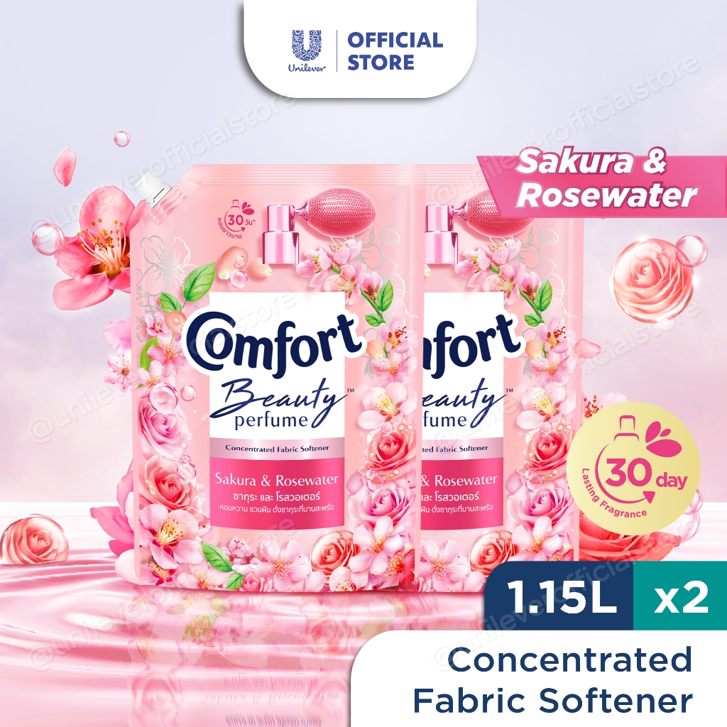 [Bundle of 2] Comfort Concentrated Beauty Perfume Fabric Softener 1.15L | Shopee Singapore