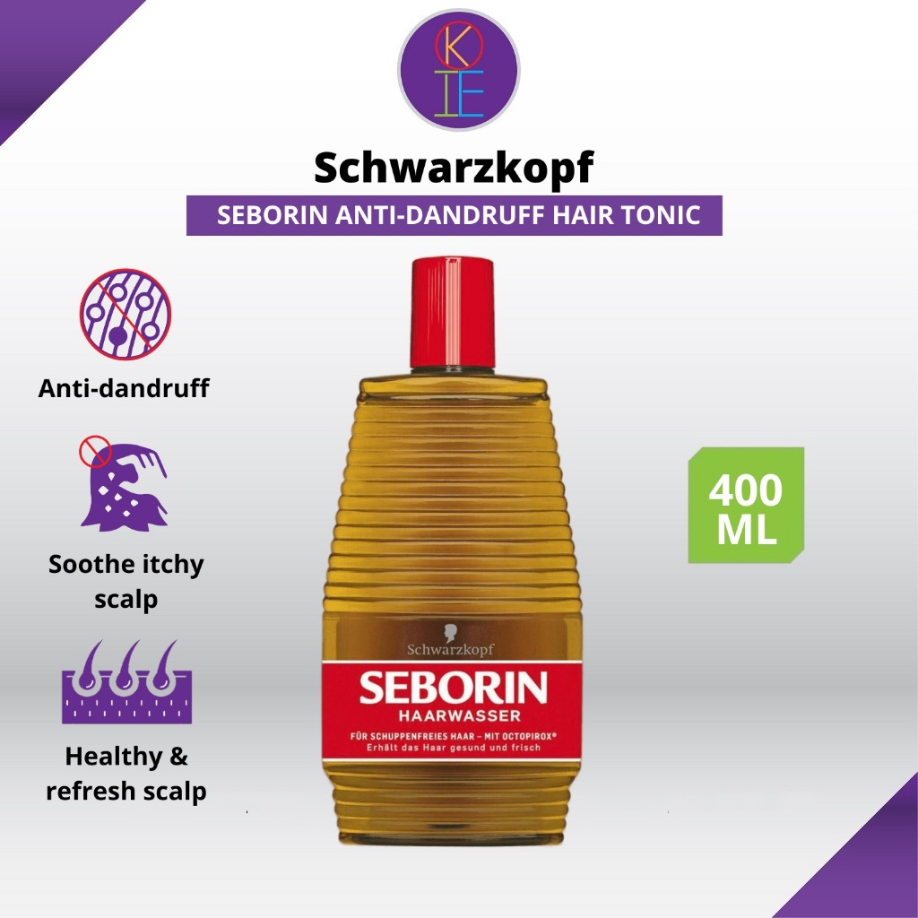 Schwarzkopf Seborin Anti-Dandruff Hair Tonic - 400ml | Shopee Singapore