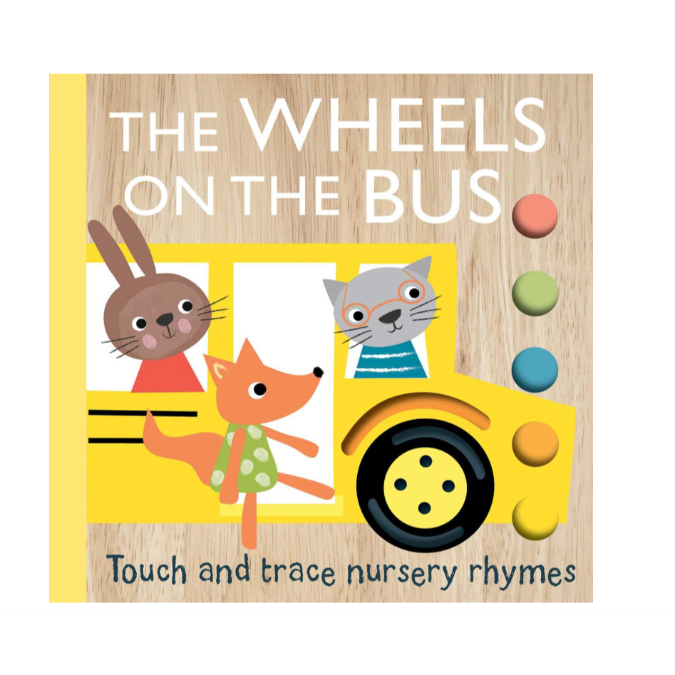 Touch and Trace Nursery Rhymes: The Wheels on the Bus Board book Simon ...