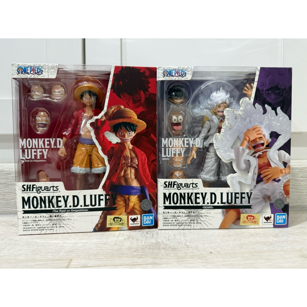 [SG SHF Monkey D Luffy Gear 5 Raid on Onigashima Pirate King One Piece OP SHFiguarts SH Figuarts ...