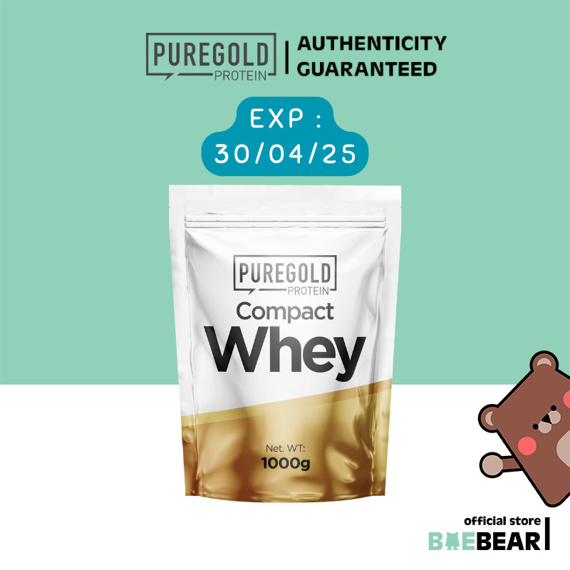 Pure Gold Compact Whey Gold Protein Powder 2.3KG | Chocolate ...