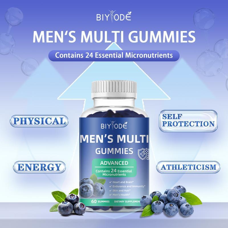 BIYODE Men's Multivitamin Gummies (60 Gummies) | Shopee Singapore