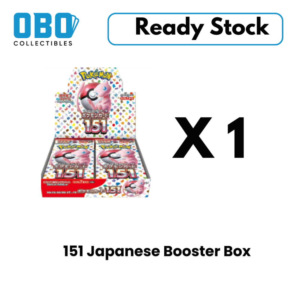 [Pokémon TCG] [SV2a] Pokémon 151 Booster Box (Japanese) | Shopee Singapore