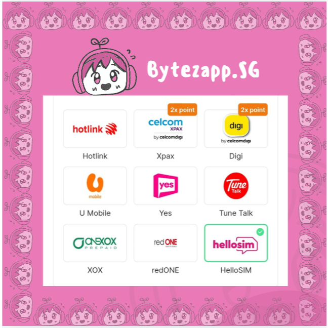 [SG Seller Fast Service] Malaysia Prepaid Reload (Hotlink, Celcom, Digi ...