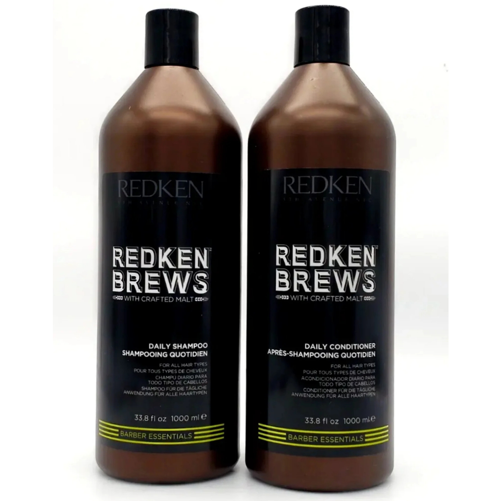 [SG INSTOCK] Redken Brews Daily Shampoo and Daily Conditioner For Men ...