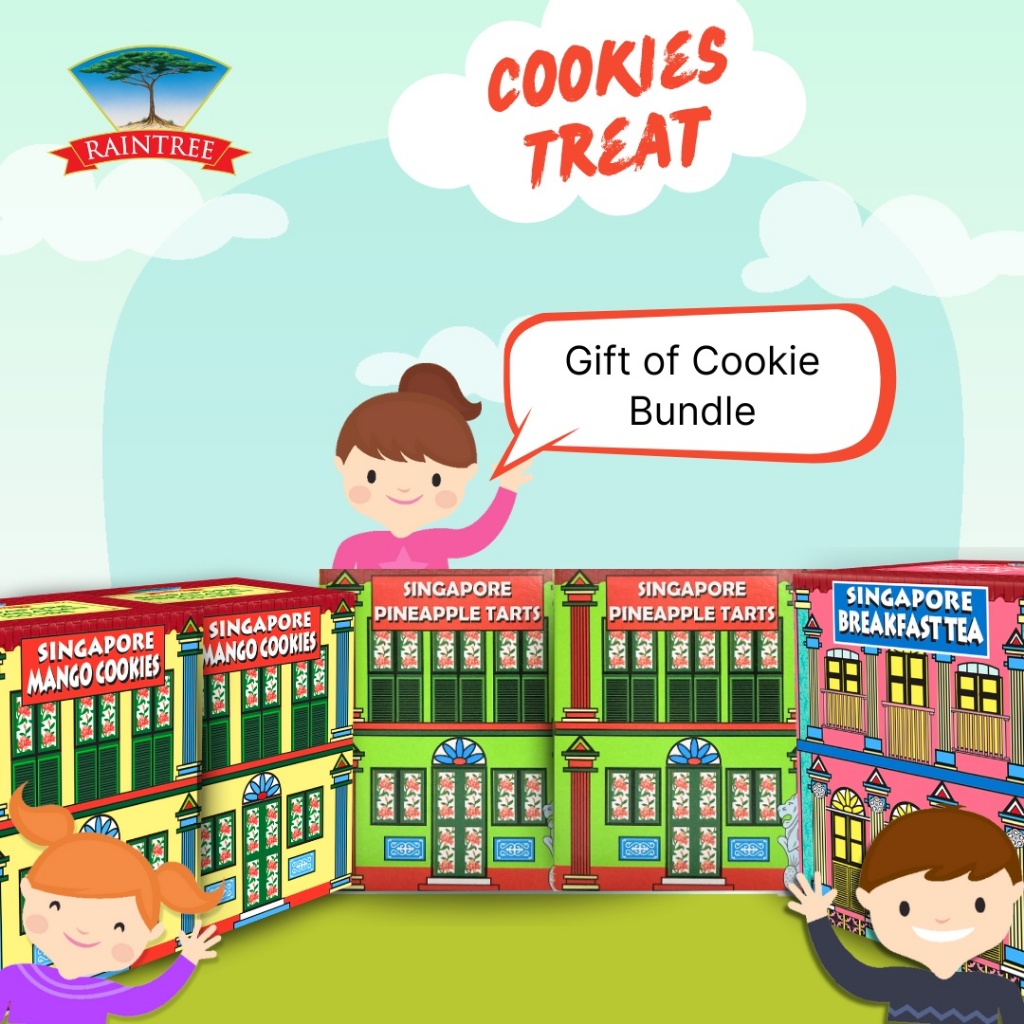 Raintree Cookie Treat Bundle | Halal Certified | Mango & Pineapple ...