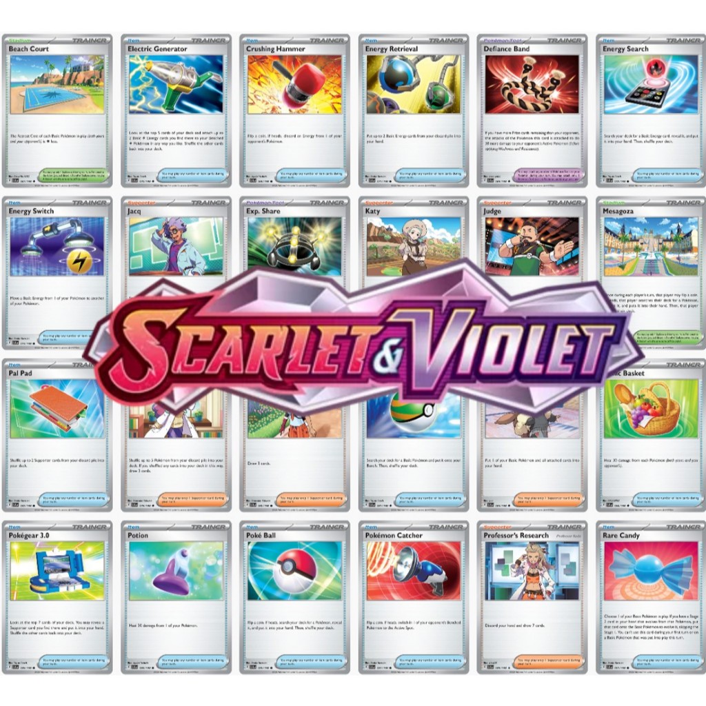 [SV01 Scarlet & Violet Playables/Trainers] SVI Scarlet & Violet Pokemon ...