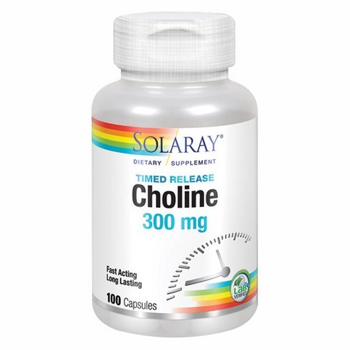 Solaray Choline 300mg Capsules, 1 Bottle (100 Capsules) | Shopee Singapore