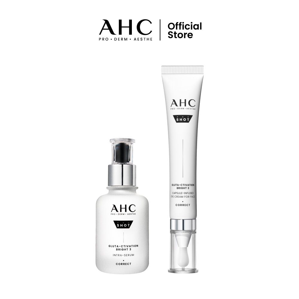 AHC Pro Shot Gluta - Activation Bright 3 Duo (Brightening) | Shopee ...