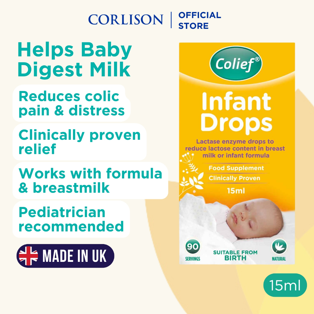 Colief Infant Drops 15ml | Shopee Singapore
