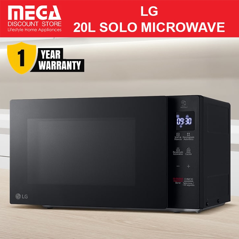 LG MS2032GAS 20L SOLO MICROWAVE OVEN | Shopee Singapore