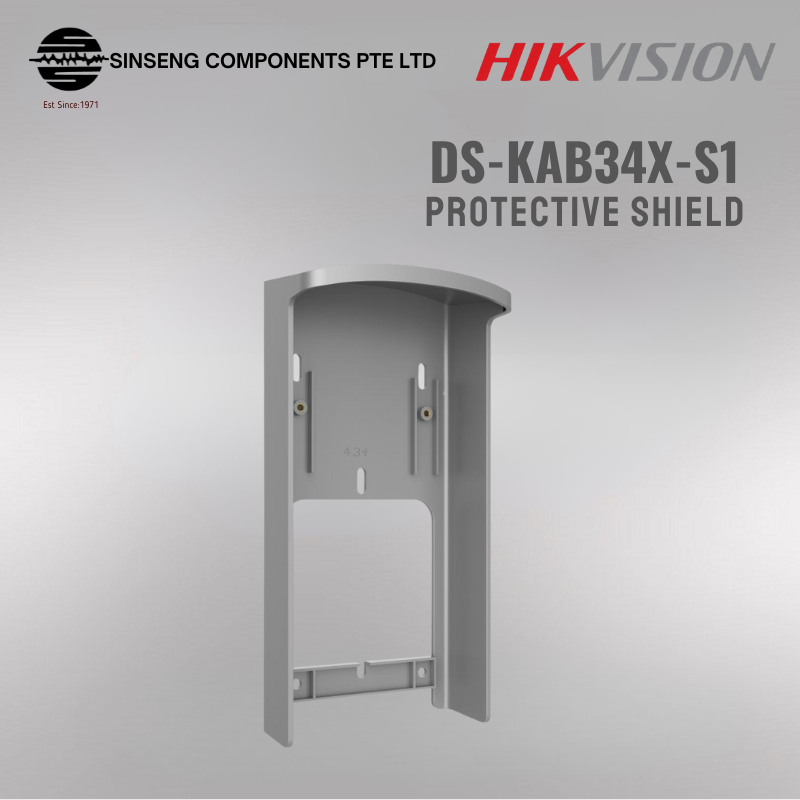 Hikvision DS-KAB34X-S1 Protective Shield for DS-K1T341A/C and DS-K1T342 ...