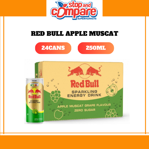 Red Bull Apple & Muscat Grape (24 x 250ml) | Shopee Singapore
