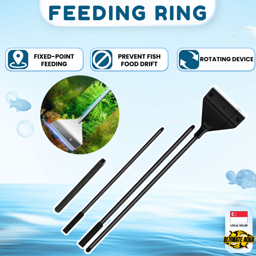 YEE Fish Tank Algae Scraper, Aquarium Cleaning Tool, Adjustable Shaft ...