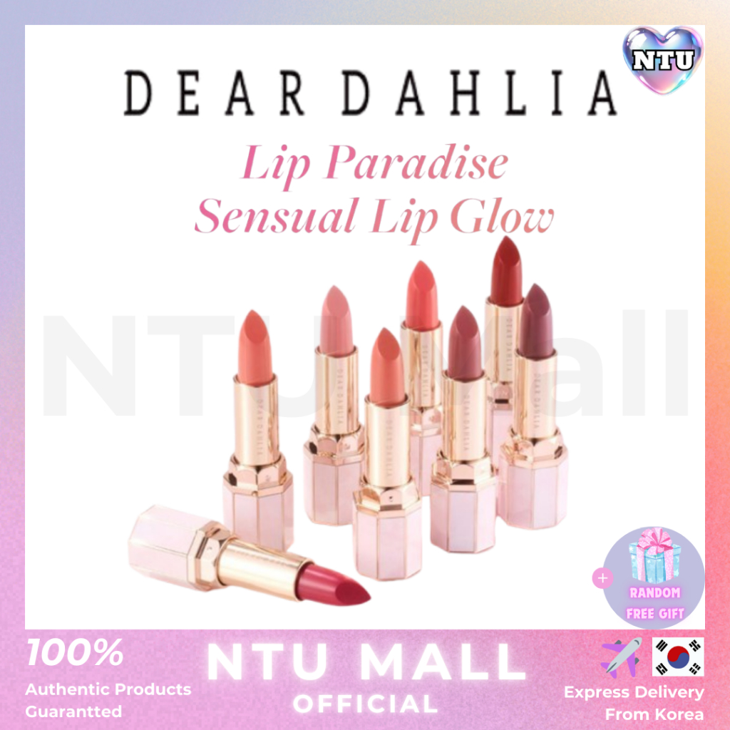 [DEAR DAHLIA] NEW Lip Paradise Sensual Lip Glow 3.3g - 8 Colors ...