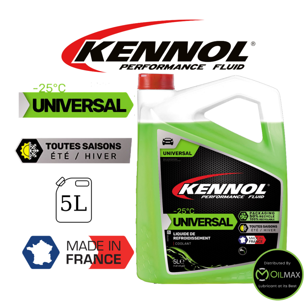 Kennol Coolant Universel -25°C (5L) Made in France | Shopee Singapore