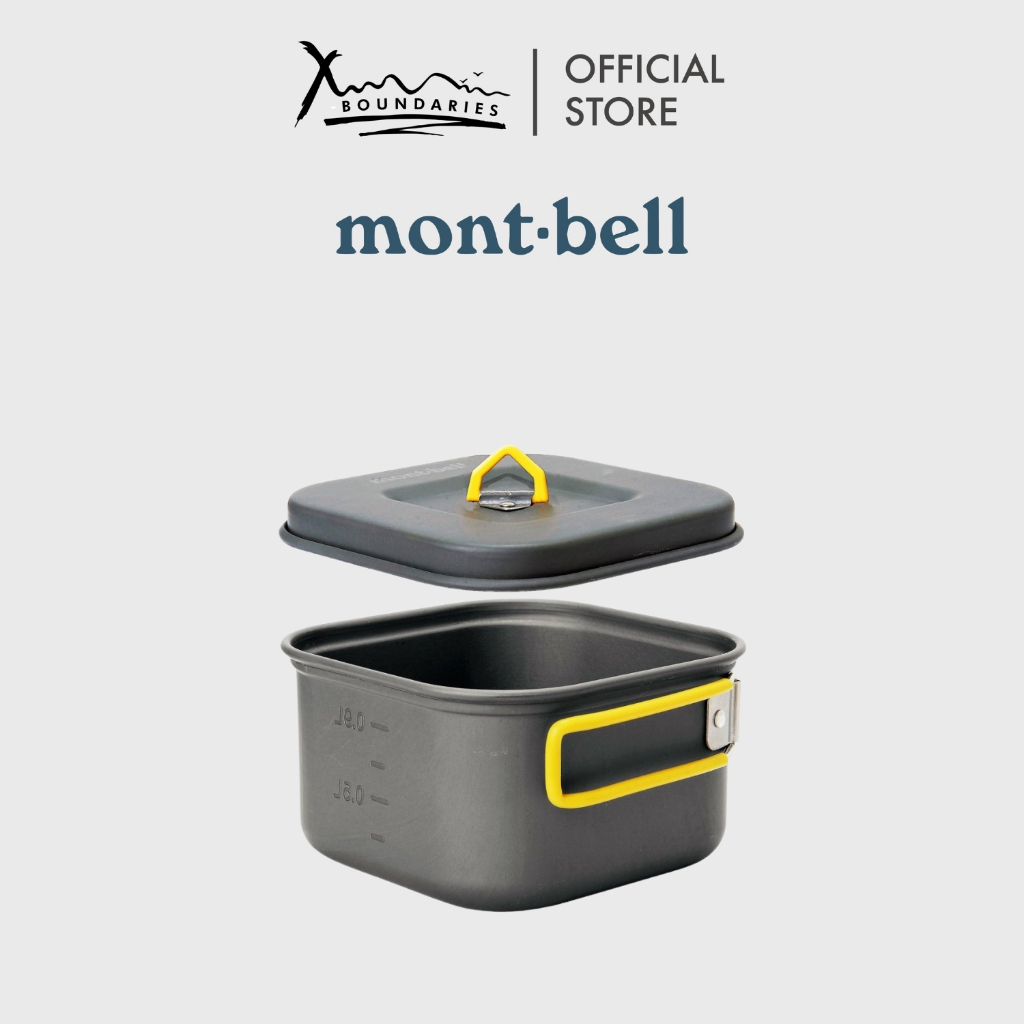 Montbell Cooking Set Alpine Cooker Square 13 - Outdoor Backpacking Camping Hiking | Shopee Singapore