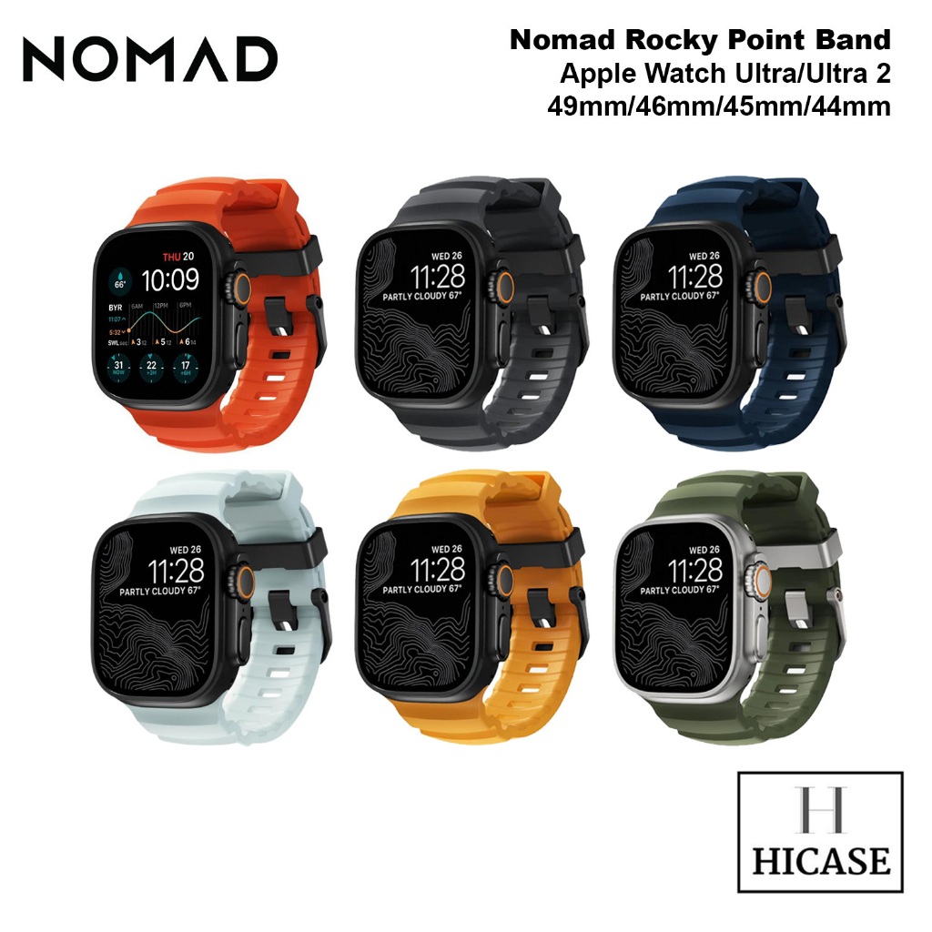 Nomad Rocky Point Band for Apple Watch Ultra/Ultra 2 49mm/46mm/45mm ...