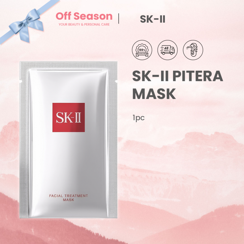 SK-II Facial Treatment Mask [ SK2 / SKll / SKii PITERA Mask ] | Shopee ...
