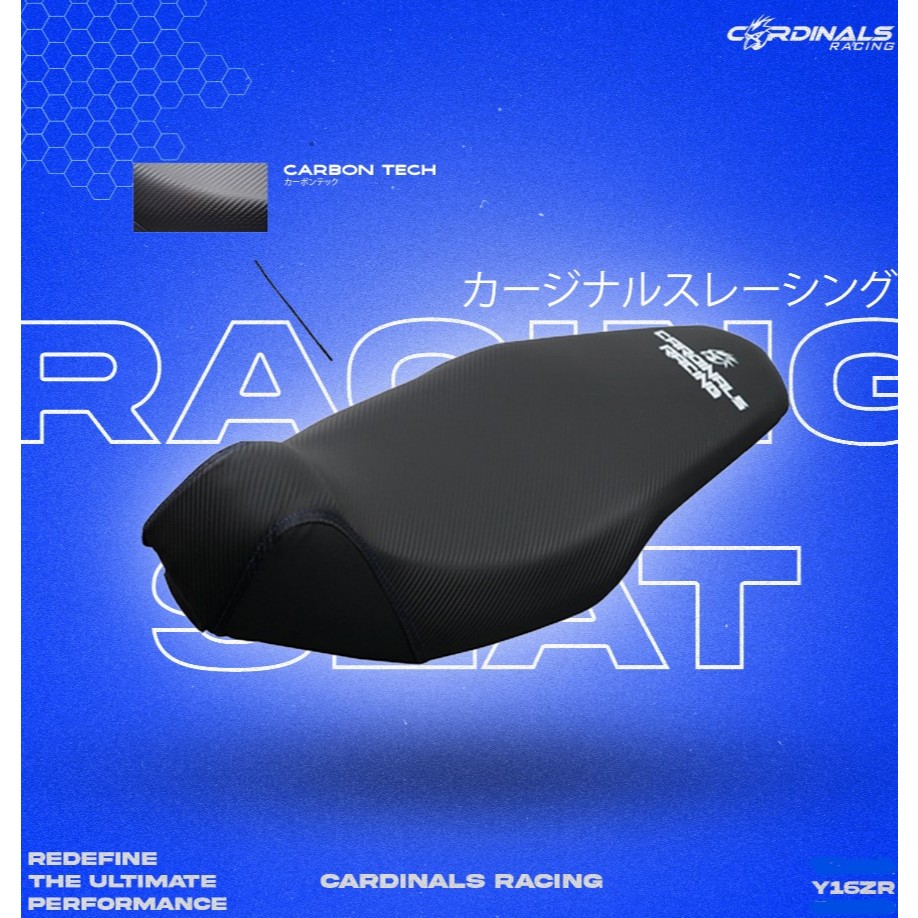 CARDINALS RACING SEAT ASSY ( CARBON TECH ARRC ) SNIPER155 SNIPER V3 Y16 ...