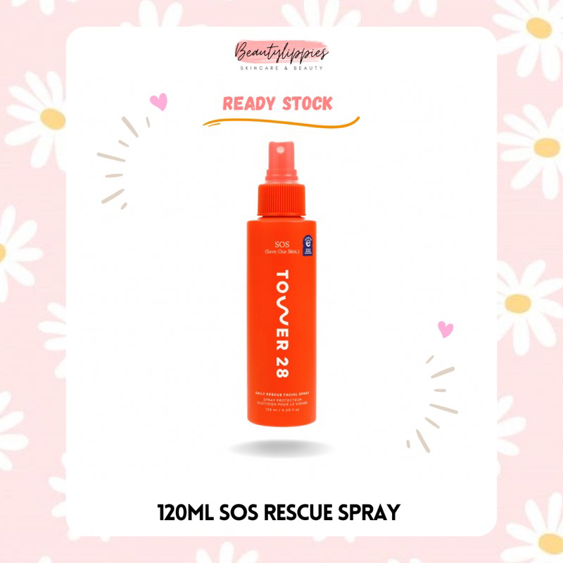 🌸 Tower 28 Beauty 🌸 Ready Stock SOS Rescue Spray 120ml | Shopee Singapore