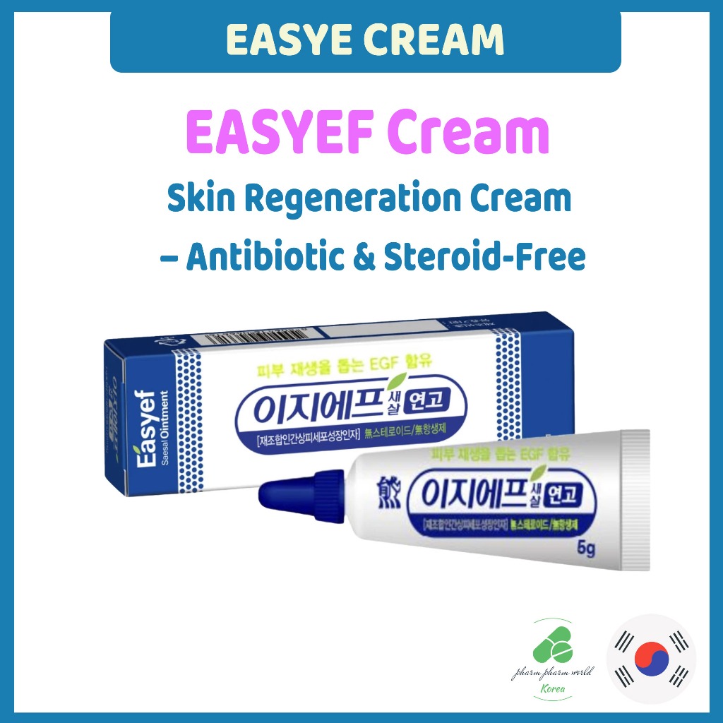 Easyef Ointment 5g/10g – Wound Healing Cream For skin wounds, ulcers ...