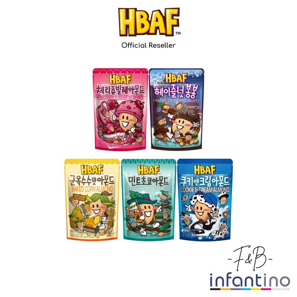 Infantino | HBAF Flavoured Almonds (120g) | Shopee Singapore