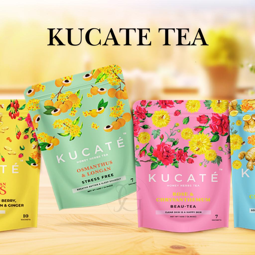 KUCATE TEA (ALL INSTOCK) Happy Tummy, Stress Free, Beau-Tea ...