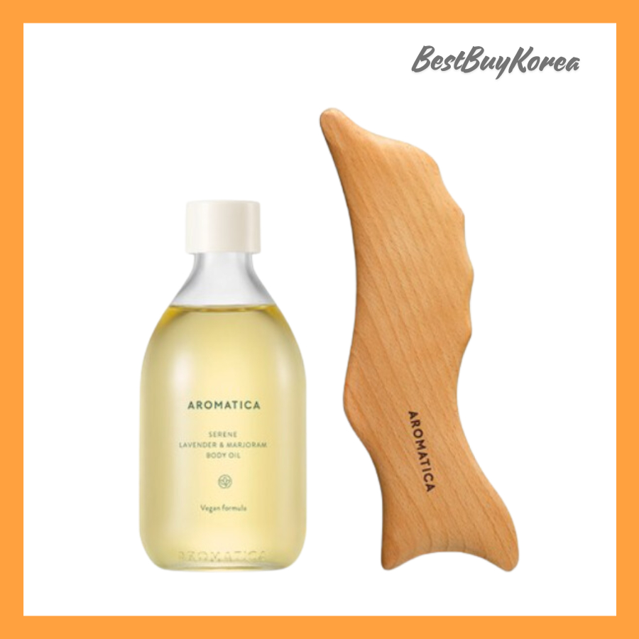Aromatica Body Oil 100ml + Gua Sha Set | Shopee Singapore