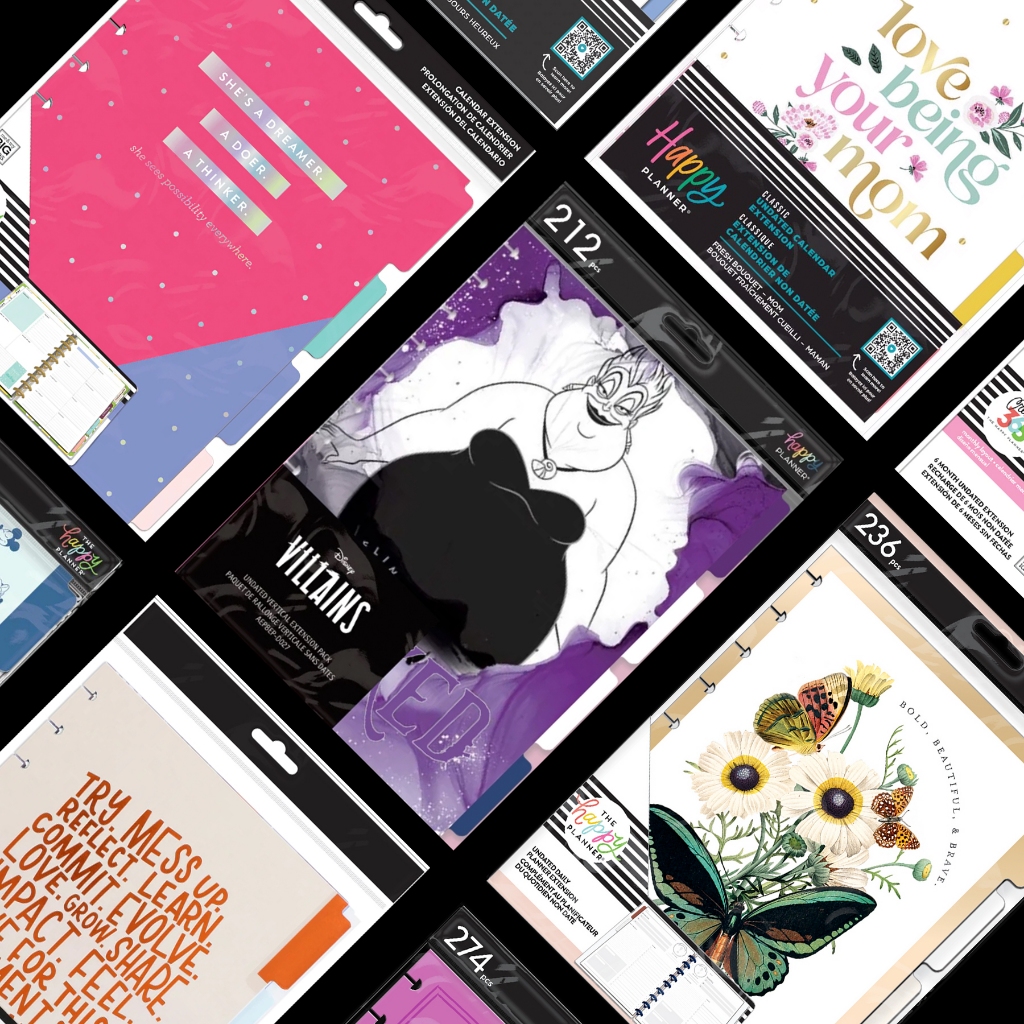 Classic Happy Planner Extension Pack - Planner Layout (UNDATED ...