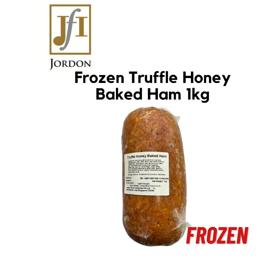 [Jordon] |Made in SG| Truffle Honey Baked Ham 1kg | Shopee Singapore