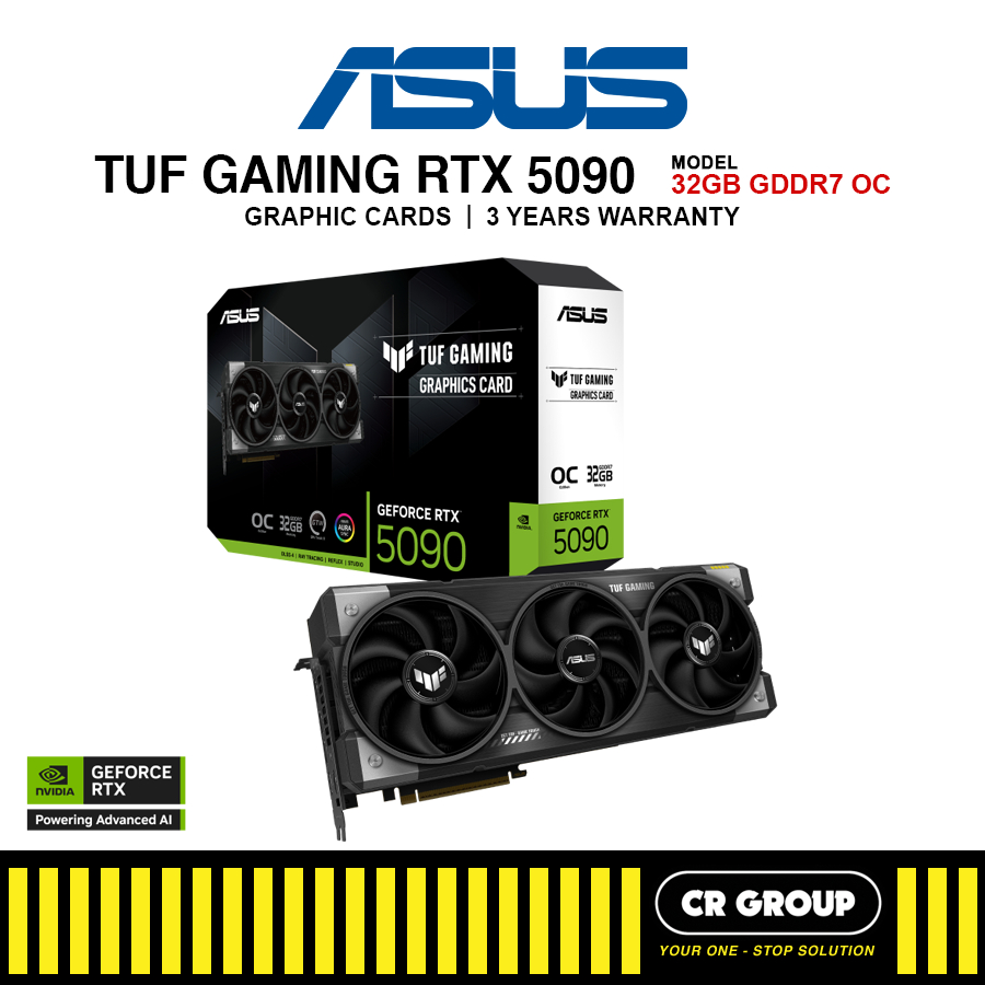 ASUS TUF Gaming GeForce RTX 5090 32GB GDDR7 OC Graphics Card (3Yrs ...