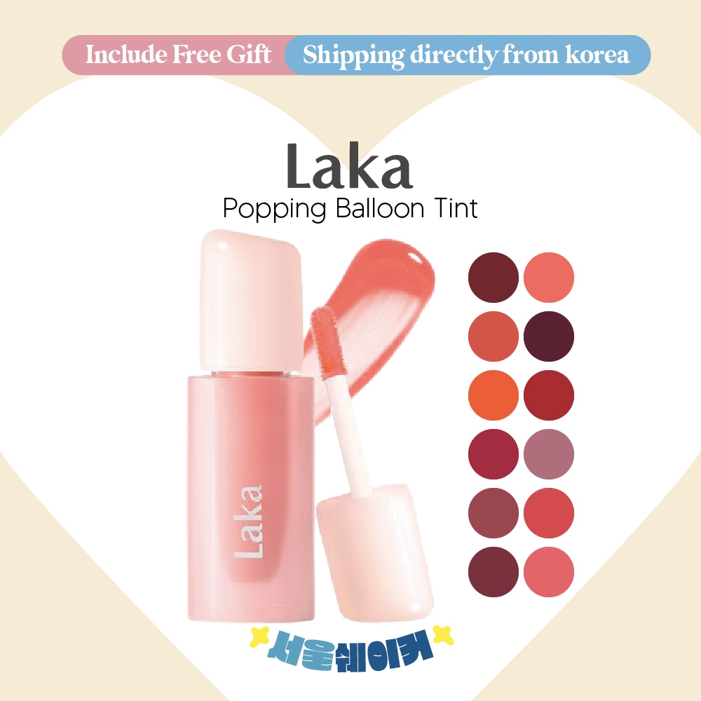 [Laka] Popping Balloon Tint 4.5g (12colors) | Shopee Singapore