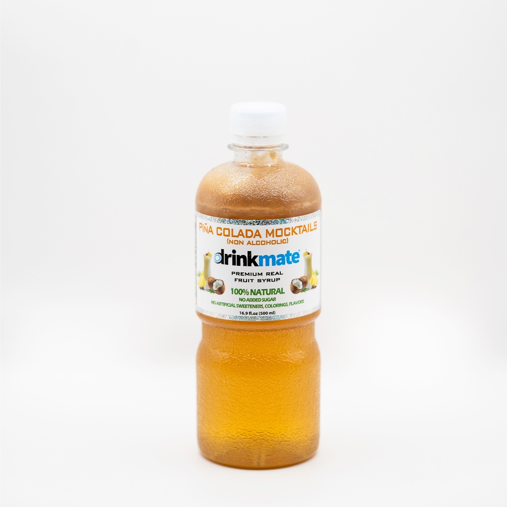 Pina Colada Mocktail Mix 500ml - Drinkmate Premium Italian Syrup ...