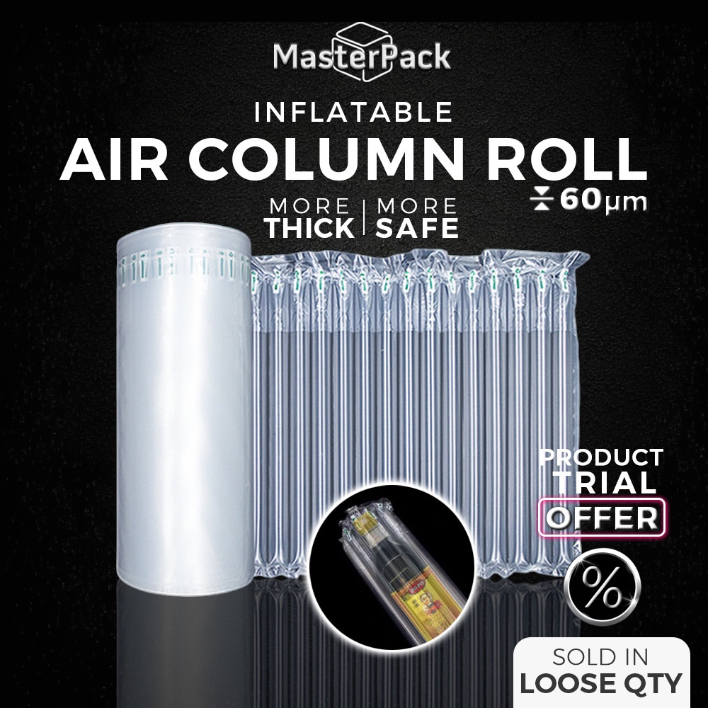 Inflatable Bubble Wrap Packaging Rolls Air Column Bags Air Pillows ...