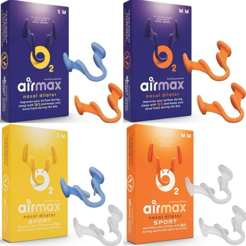 LOCAL SELLER Airmax Sport Nasal Dilator Anti Snore, improve breathing ...