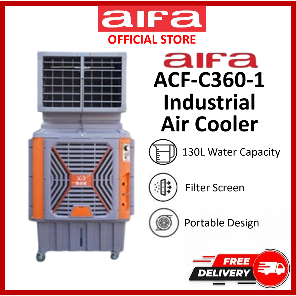 Aifa ACF-C360-1 Industrial Air Cooler, 20,000m³/h airflow, Durable PP ...