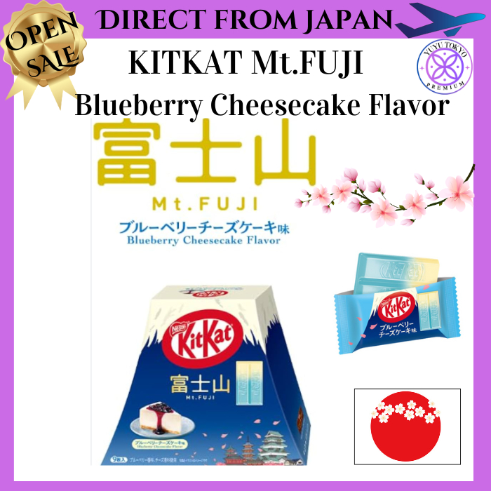 [Japan Exclusive Kit Kat Blueberry Cheesecake Flavor Mt. Fuji 9pcs ...
