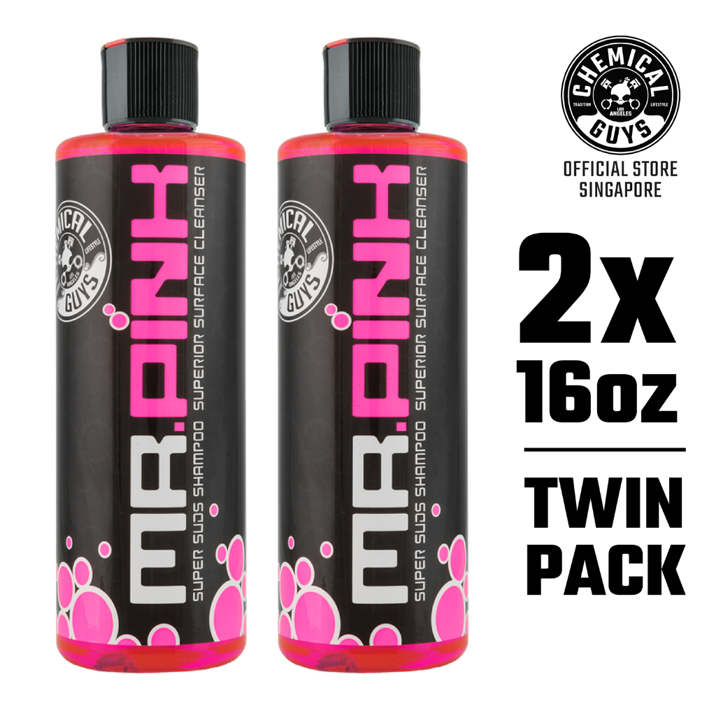 Chemical Guys Mr Pink Super Suds Shampoo 16oz (Twin Pack) | Shopee ...