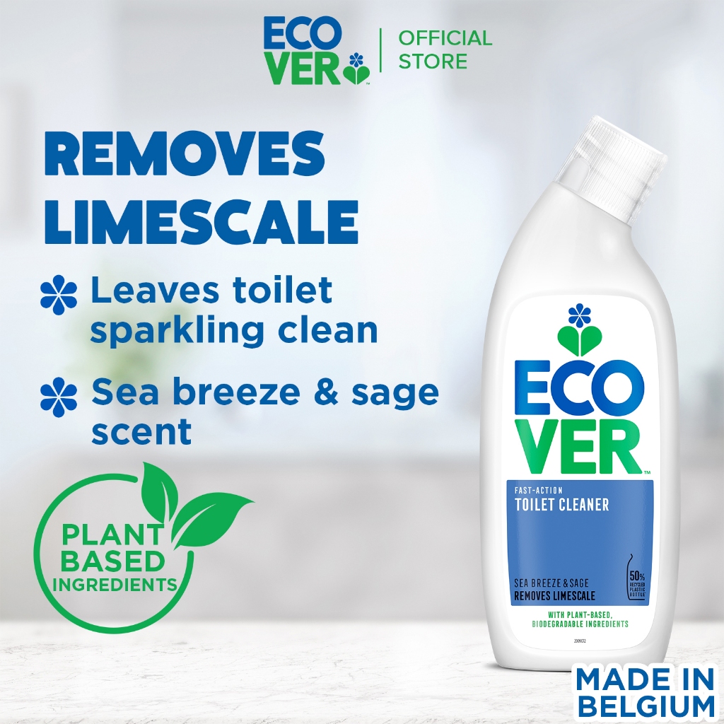 Ecover Toilet Cleaner - Sea Breeze and Sage 750ml | Shopee Singapore