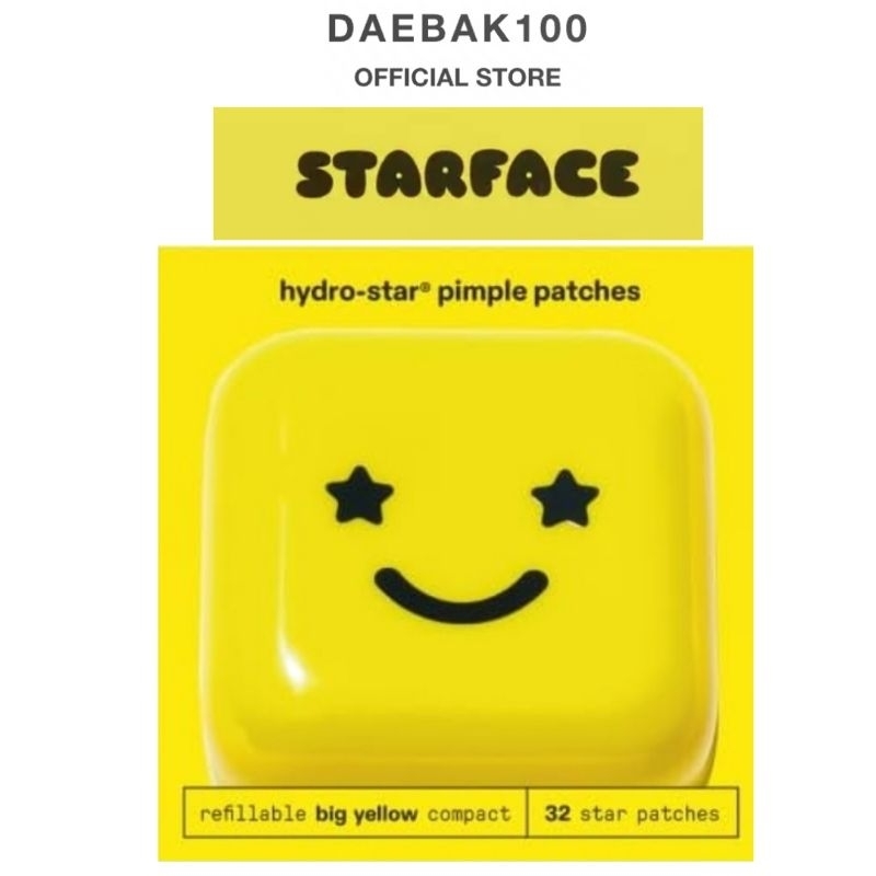 Starface Hydro-Stars, Hydrocolloid Pimple Patches 32 Count | Shopee ...