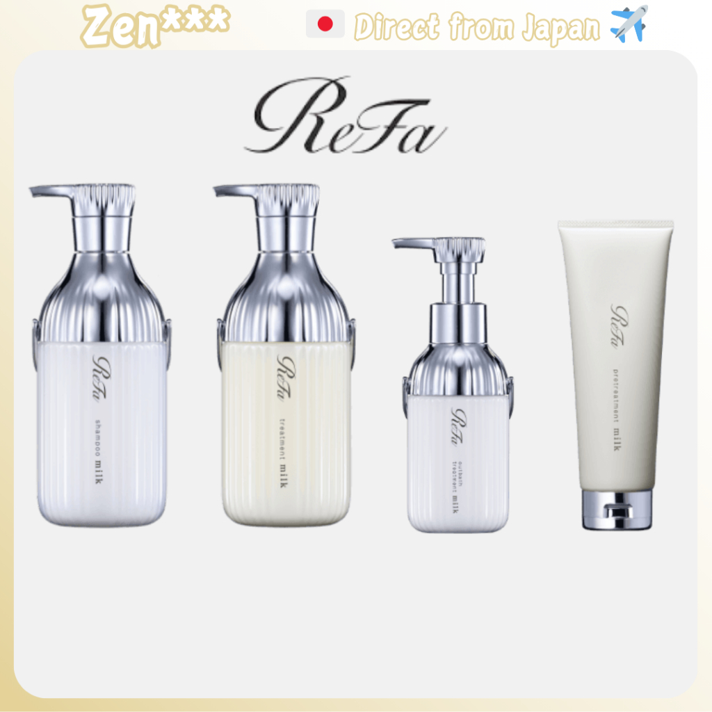 🇯🇵100% Authentic Guarantee🇯🇵 ReFa MILK PROTEIN WHITE Shampoo ...