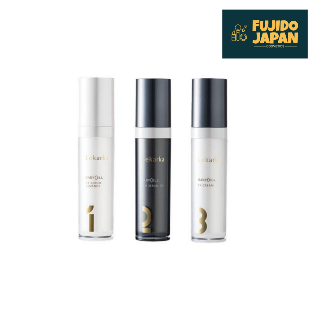 【Shipping from Japan】Lekarka 01 CF Serum Advance / 02 SYM Serum EX / 03 EX Cream | Shopee Singapore