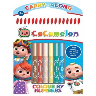 Cocomelon : Colour By Numbers , Travel , Carry Along Colouring | Shopee ...