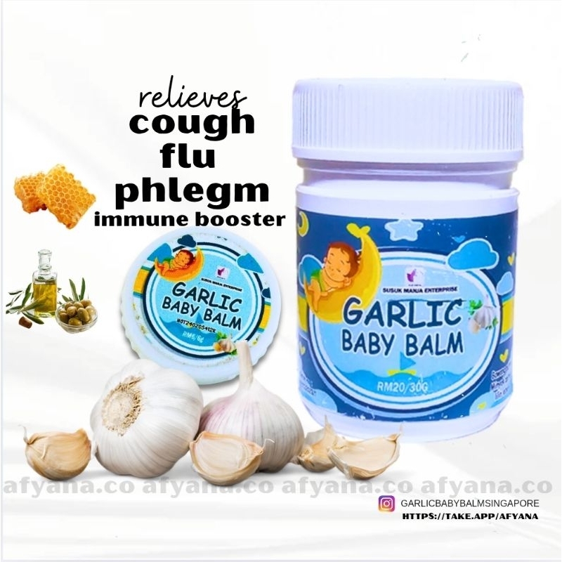 GARLIC BALM for cough , flu and phlegm suitable for Baby to adults🔥 ...
