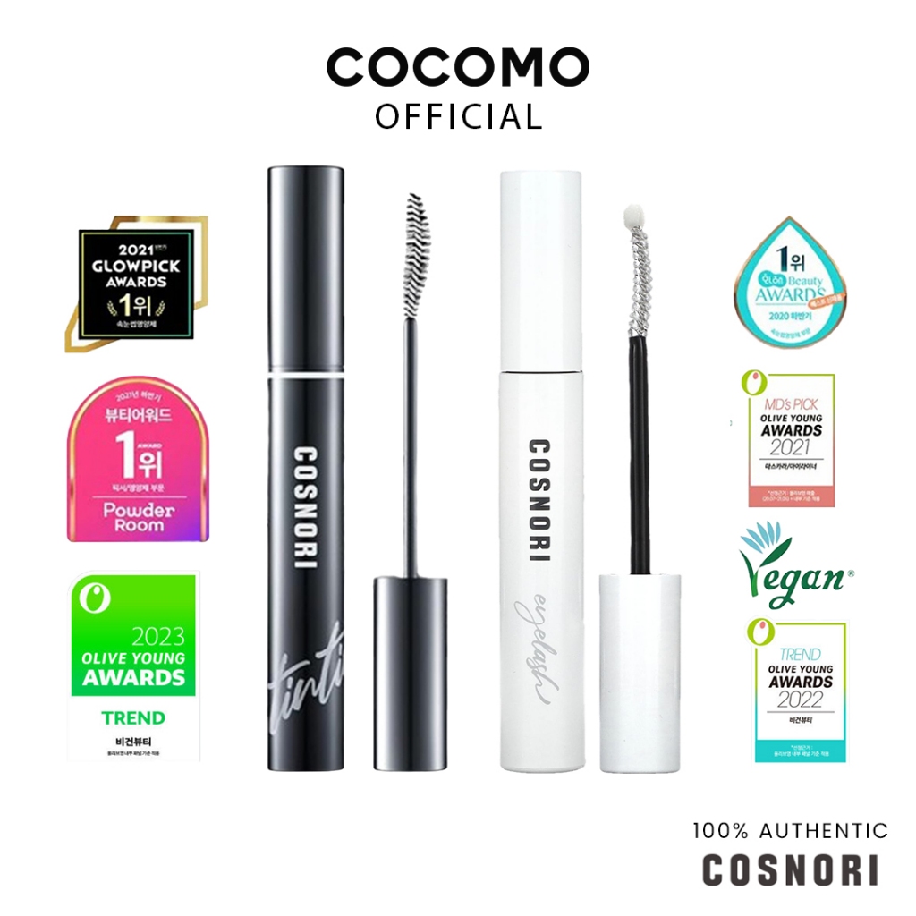 (COSNORI OFFICIAL STORE) Eye Lash Serum Transparent | Tinted 9g - COCOMO | Shopee Singapore