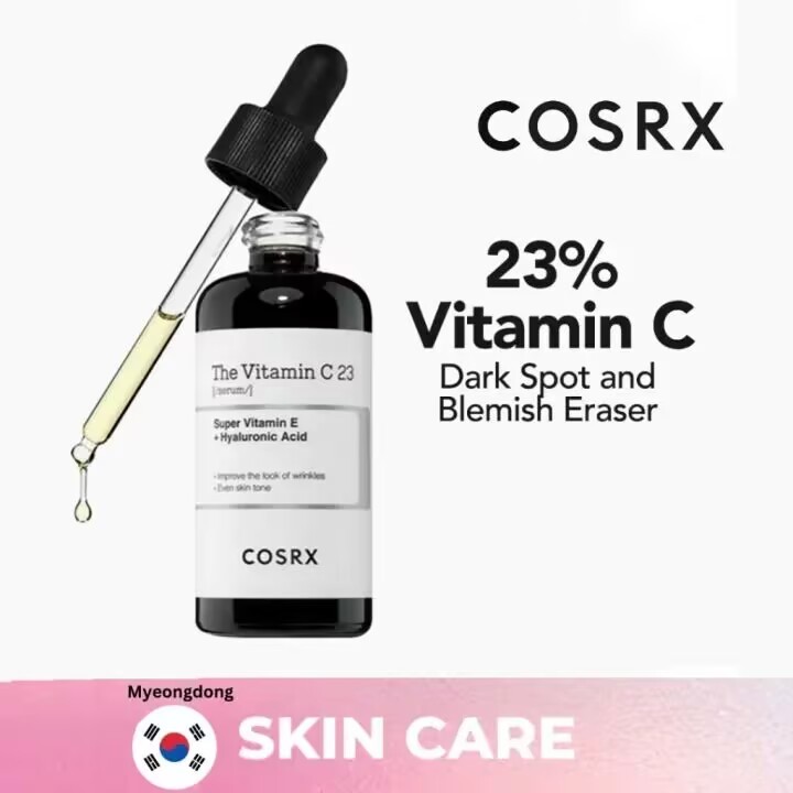 COSRX The Vitamin C 23 Serum (20ml), Pure Vitamin C 23%, Dark spot corrector | Shopee Singapore