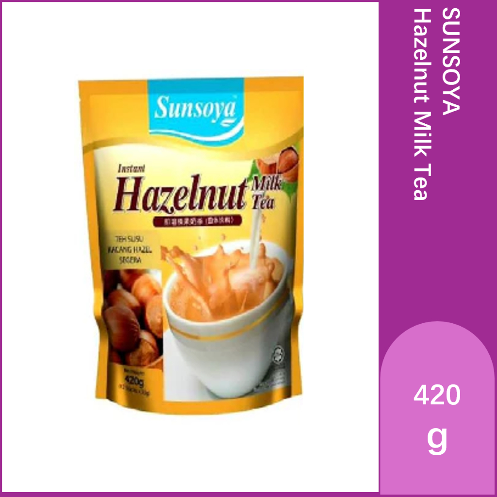 Sunsoya Ginger Milk Tea/ or Hazelnut Milk Tea (420g) - Sunsoya Brand ...
